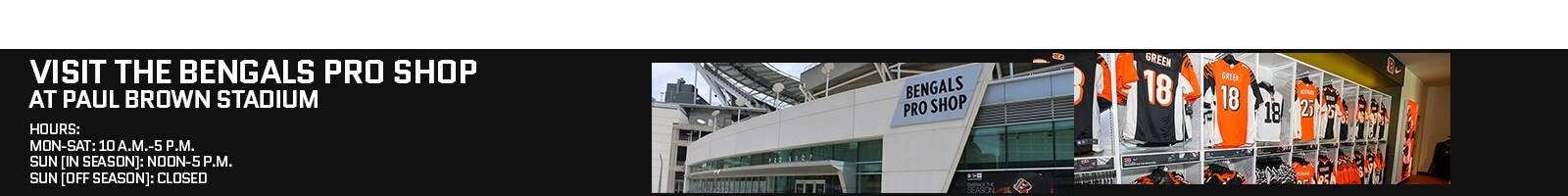 Cincinnati Bengals Merchandise, Apparel, Gear | Official Cincinnati ...